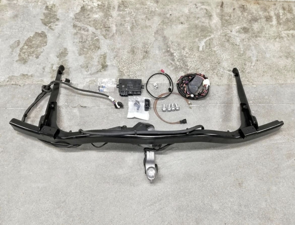 Штатный электрофаркоп — Volkswagen Tiguan (2G), 2 л, 2021 года | своими ...