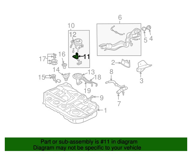 MR566825 Бензонасос электрический Mitsubishi | Запчасти на DRIVE2
