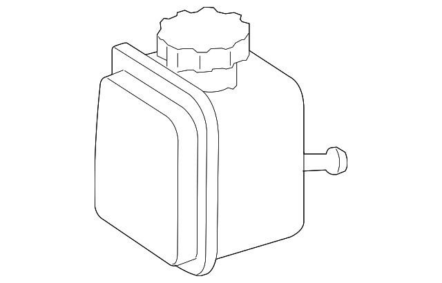 A0004602683 Бачок масляный гур Mercedes | Запчасти на DRIVE2