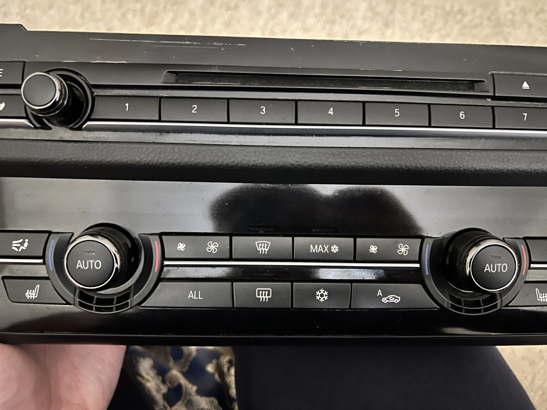 Керамические органы управления — BMW 5 series Touring (F11), 3 л, 2011 ...