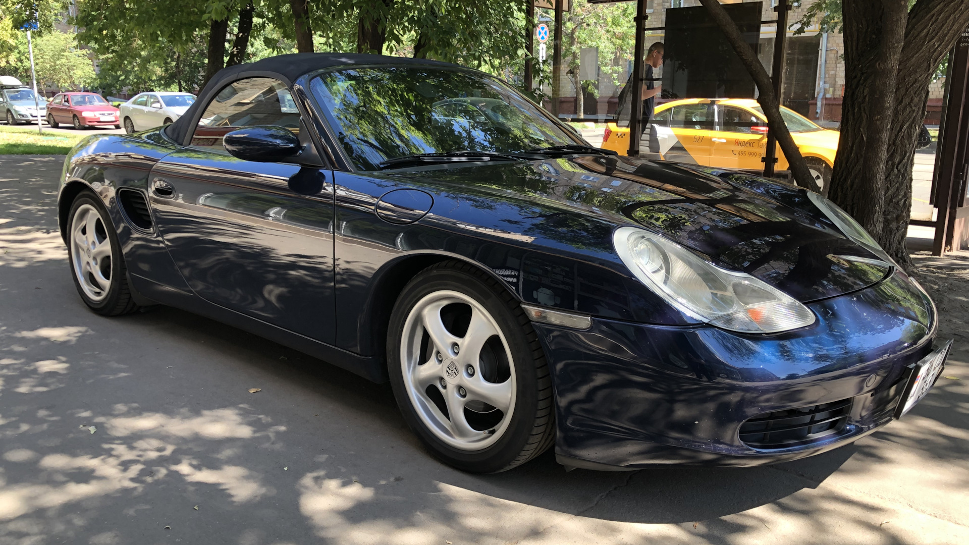 Porsche Boxster (986) 2.5 бензиновый 1998 | Ocean Blau на DRIVE2