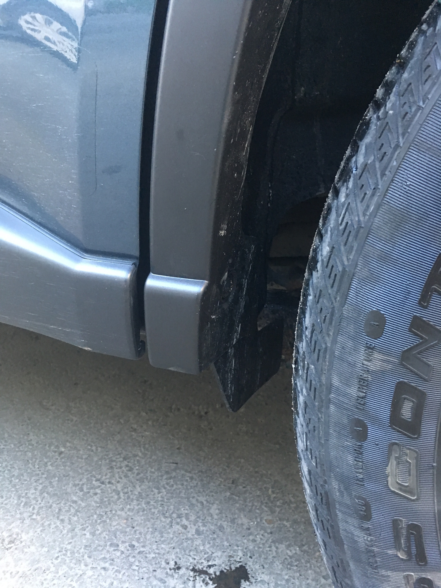 Замена центрального заднего левого брызговика по КАСКО — Nissan X-Trail ...