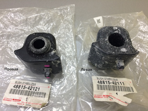 4881542121 Втулка стабилизатора TOYOTA LEXUS | Запчасти на DRIVE2