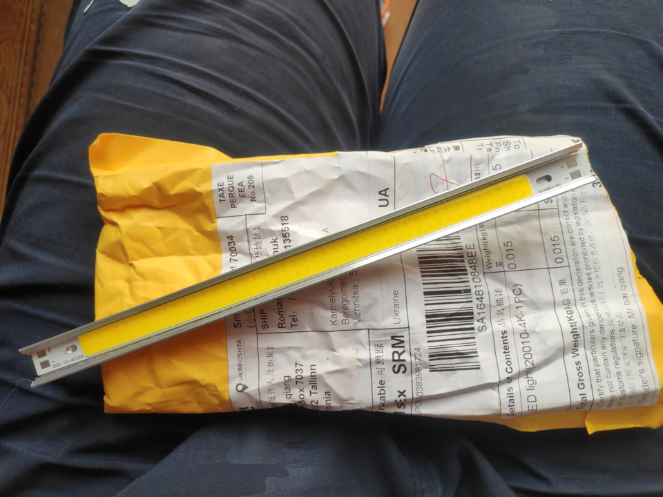 Замена штатной лампочки на LED ленту. — Ford Fiesta (Mk V), 1,4 л, 2002 ...