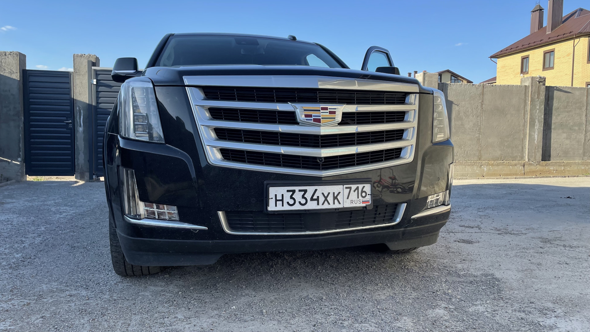 Ремонт противотуманнок — Cadillac Escalade (4G), 6,2 л, 2019 года ...