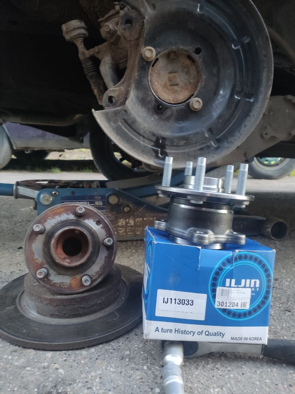 IJ113033 Ступица в сборе ILJIN | Запчасти на DRIVE2