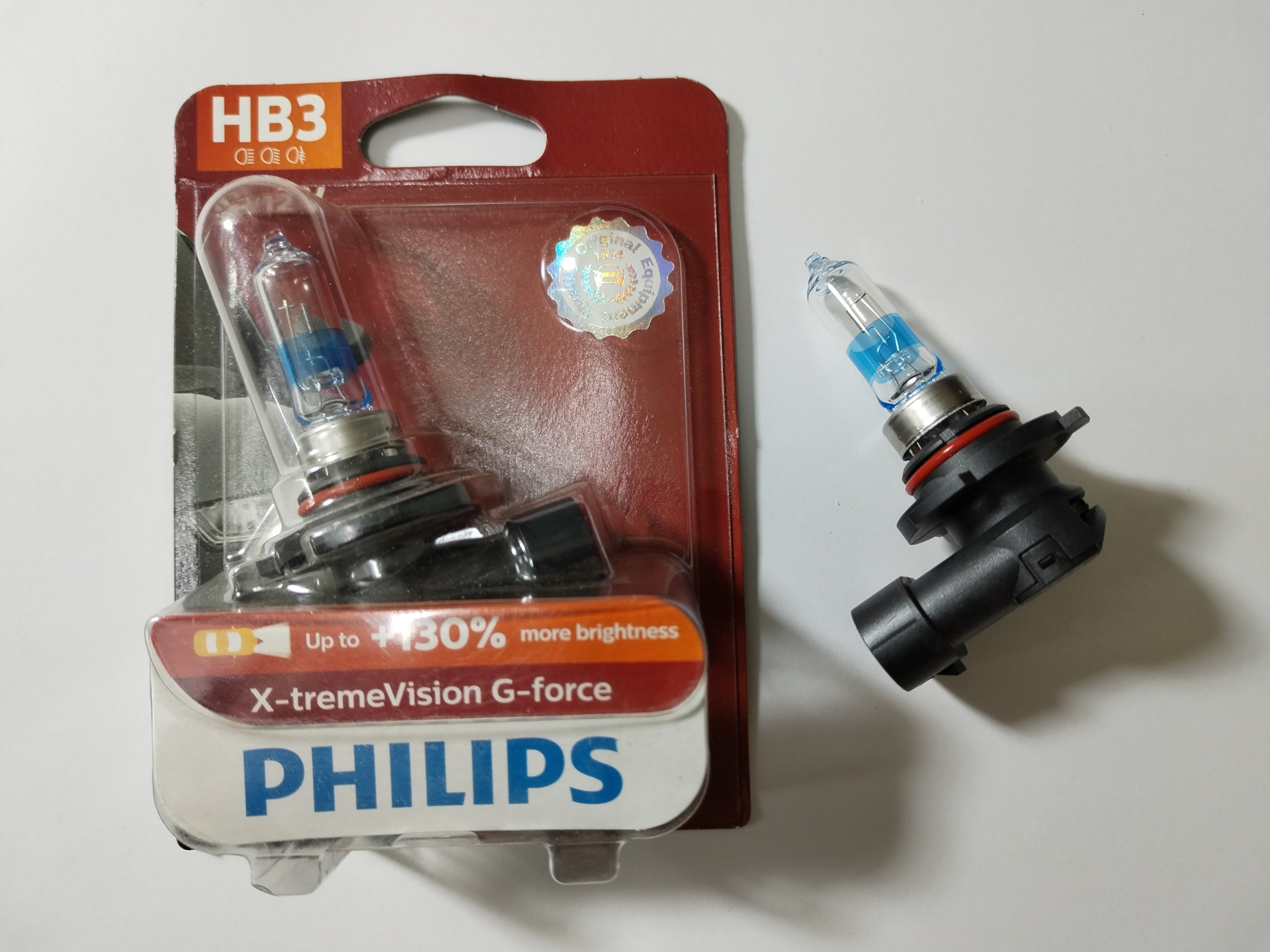 ГАЛОГЕННЫЕ ЛАМПЫ Philips X-tremeVision G-force HB3. — Hyundai Creta (1G), 1,6 л, 2018 года ...