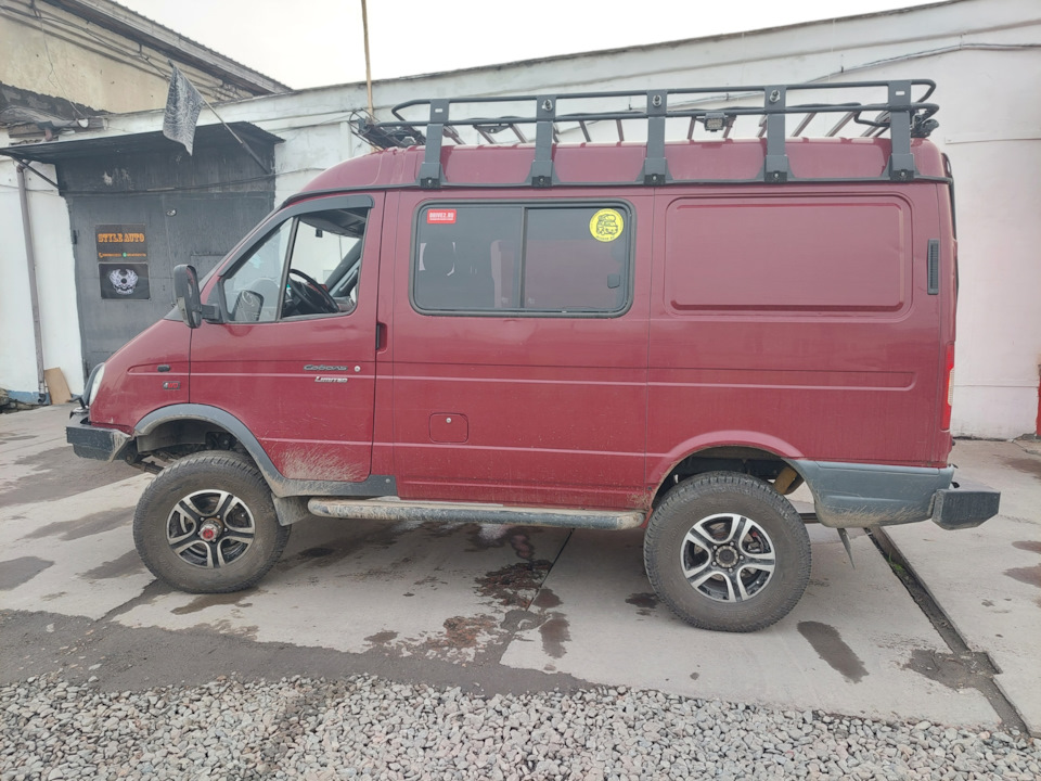 263. Летняя резина. YOKOHAMA GEOLANDER 275/70 R16 — ГАЗ Соболь 4х4, 2,7 ...