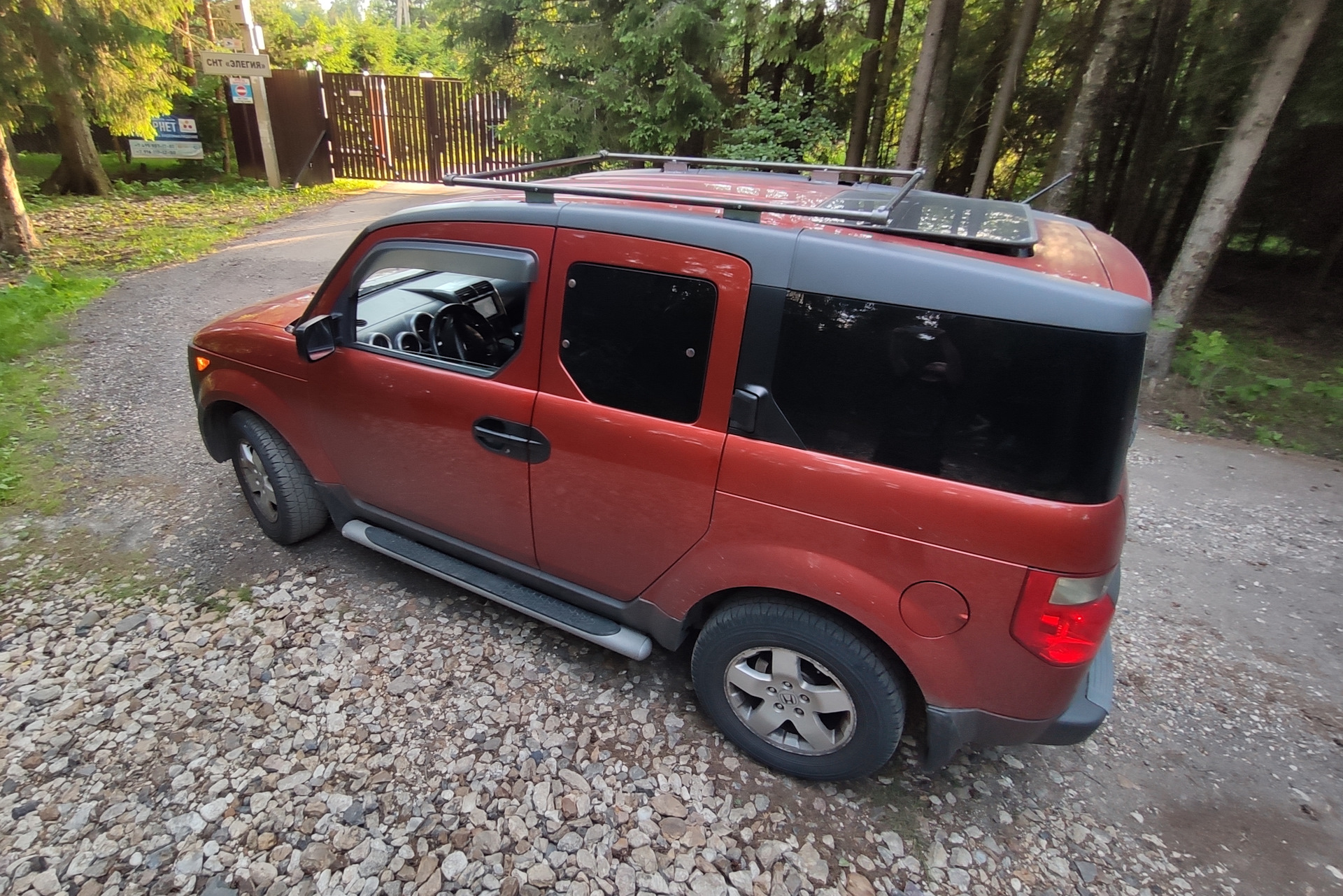 Багажник из труб 3/4 — Honda Element, 2,4 л, 2003 года | своими руками ...