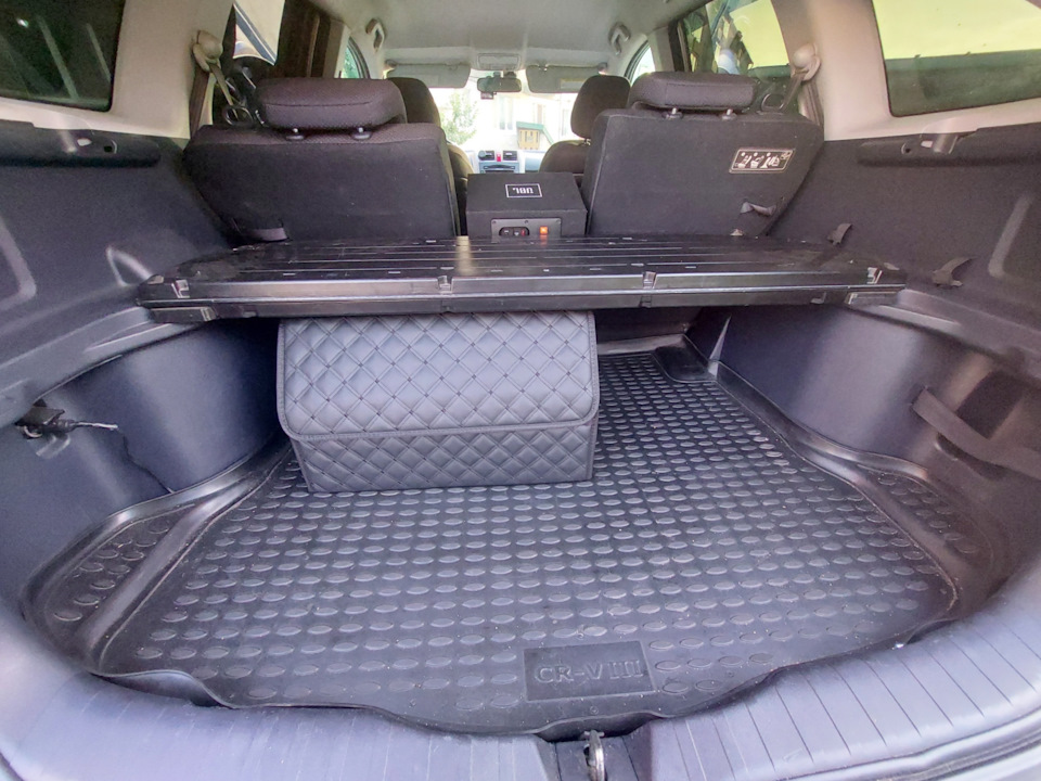 Сундук в багажник — Honda CR-V (RE), 2 л, 2009 года | аксессуары | DRIVE2