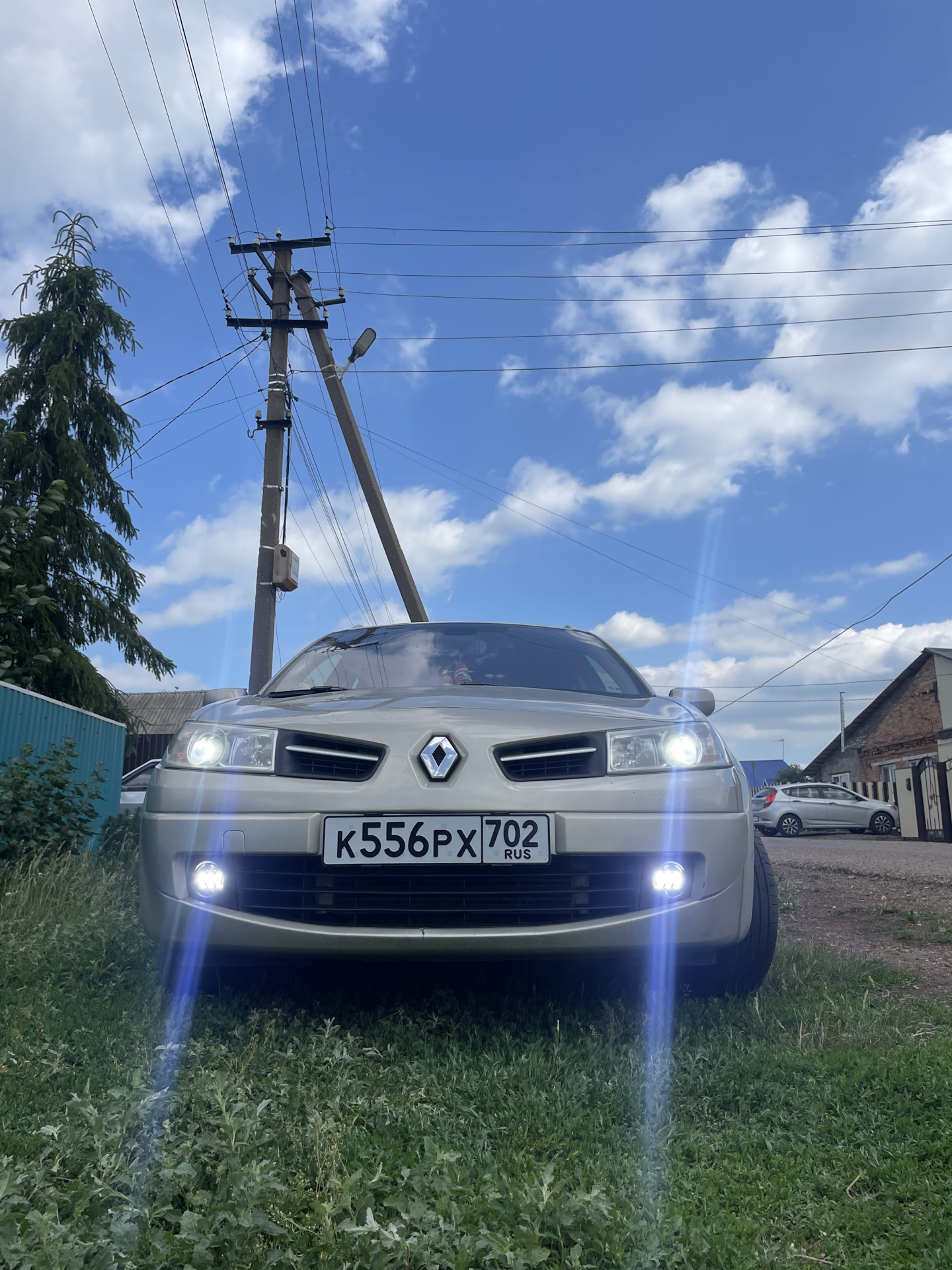 015. Установка туманки — Renault Megane II, 1,5 л, 2007 года | другое ...