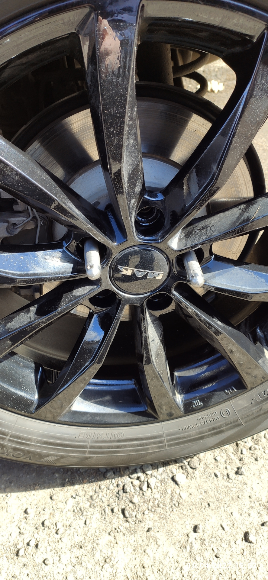 Направляющие для замены колес. — Volkswagen Tiguan (2G), 2 л, 2021 года ...