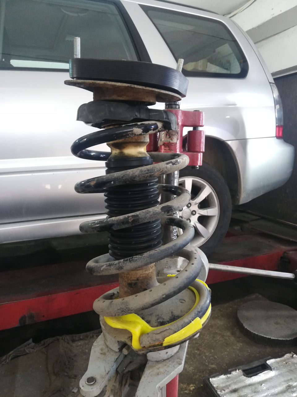 ТО передней оси — Volvo XC90 (1G), 2,5 л, 2004 года | плановое ТО | DRIVE2