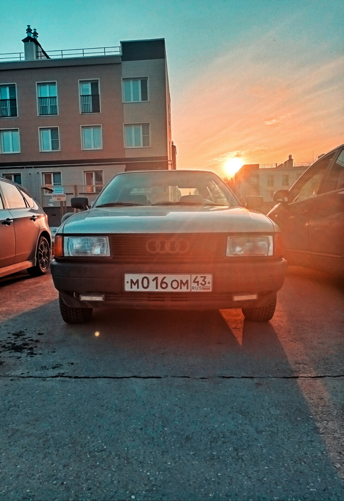 Решетка радиатора Ауди 80 б3 было/стало — Audi 80 (B3), 1,8 л, 1988 ...