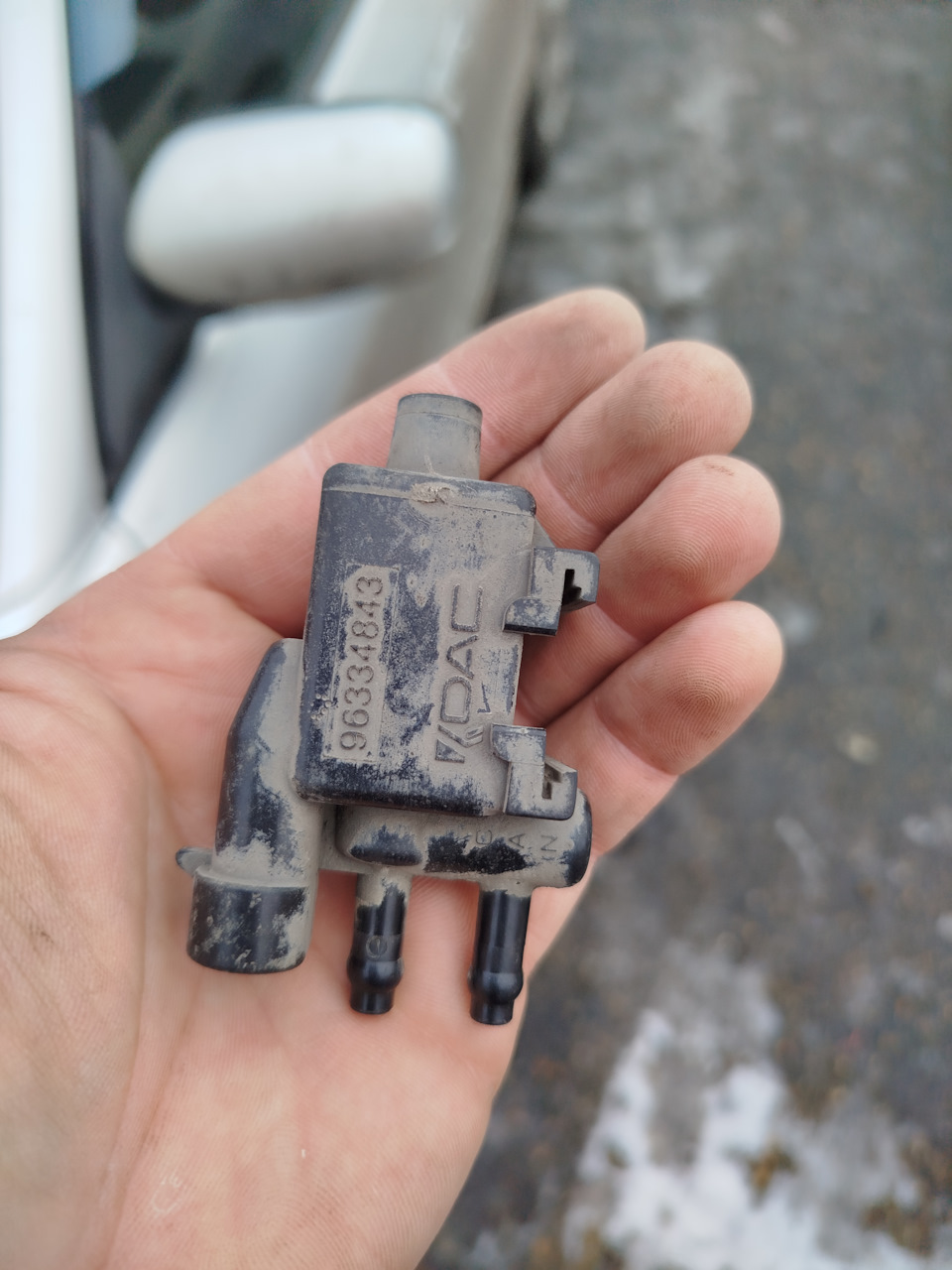 96334843 Клапан вентиляции картера двигателя / Chevrolet 97~ GM ...