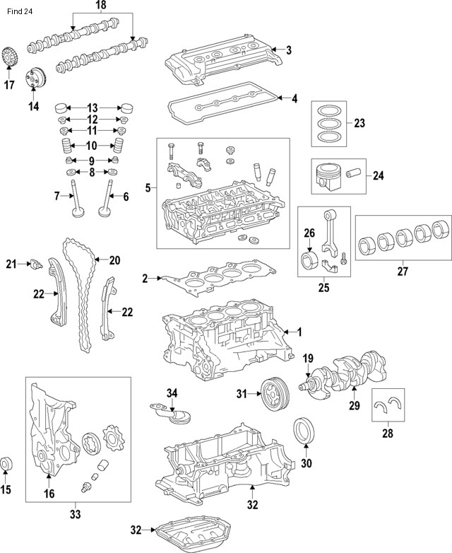1310121130 Поршень TOYOTA LEXUS | Запчасти на DRIVE2