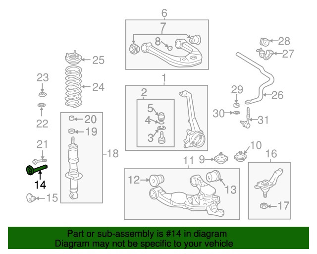 4840934020 Втулка сайлентблока TOYOTA LEXUS | Запчасти на DRIVE2