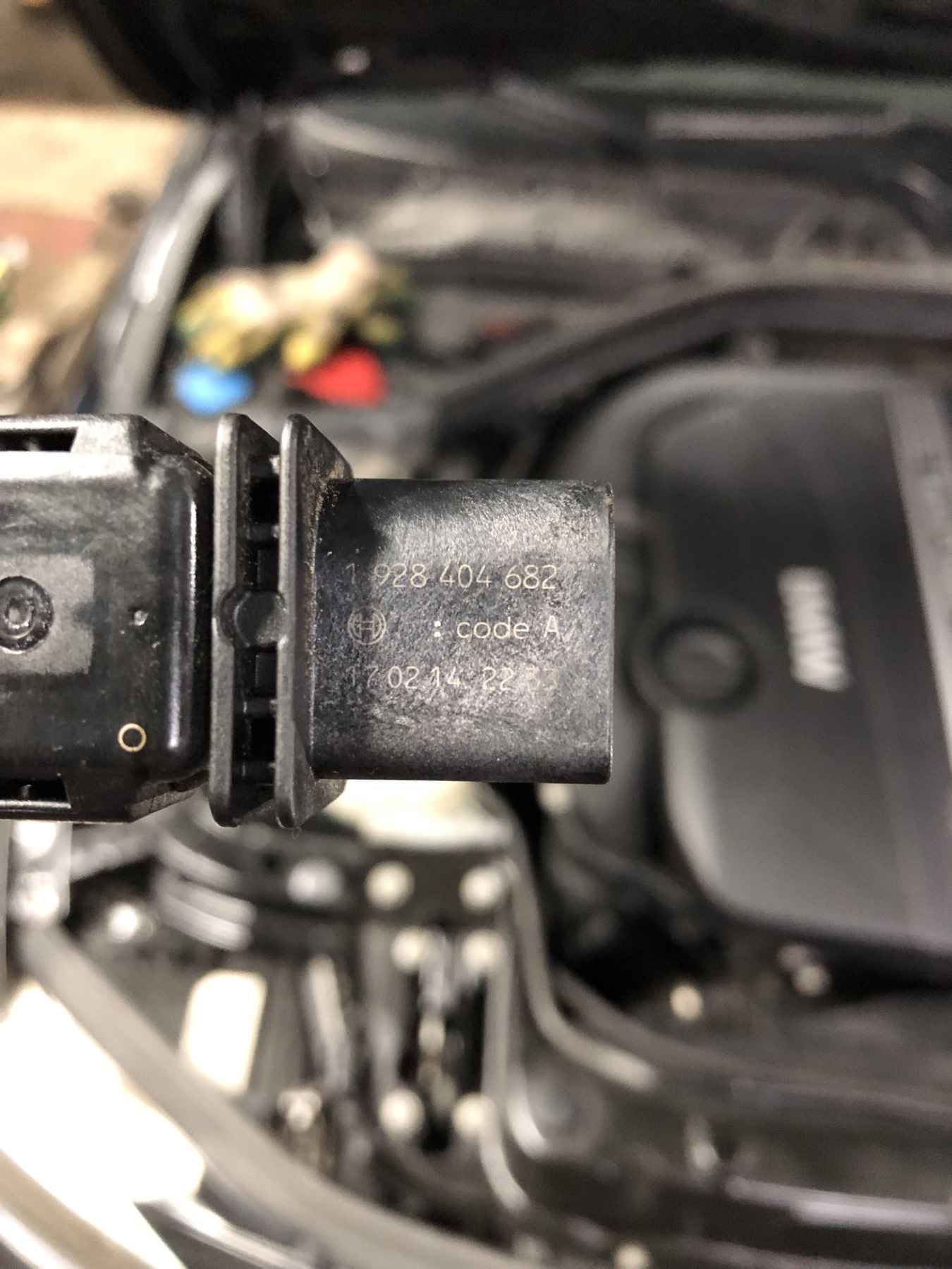 #7 Замена лямбда-зонда (№13627793825) перед катализатором BMW F30/F31 ...