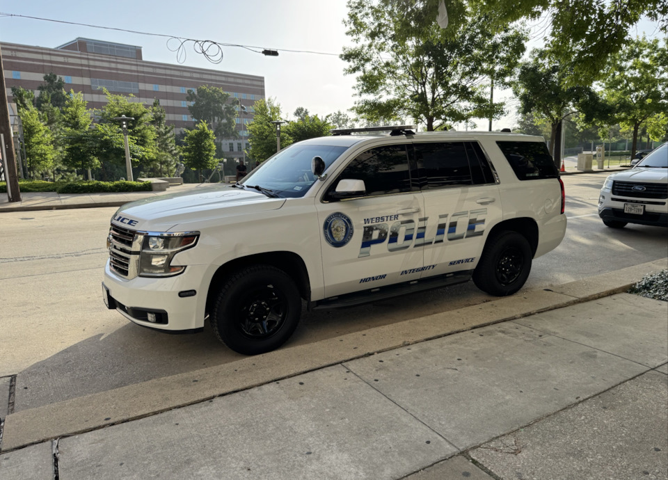 Chevrolet Tahoe. Полиция г. Вебстер, Техас. — DRIVE2