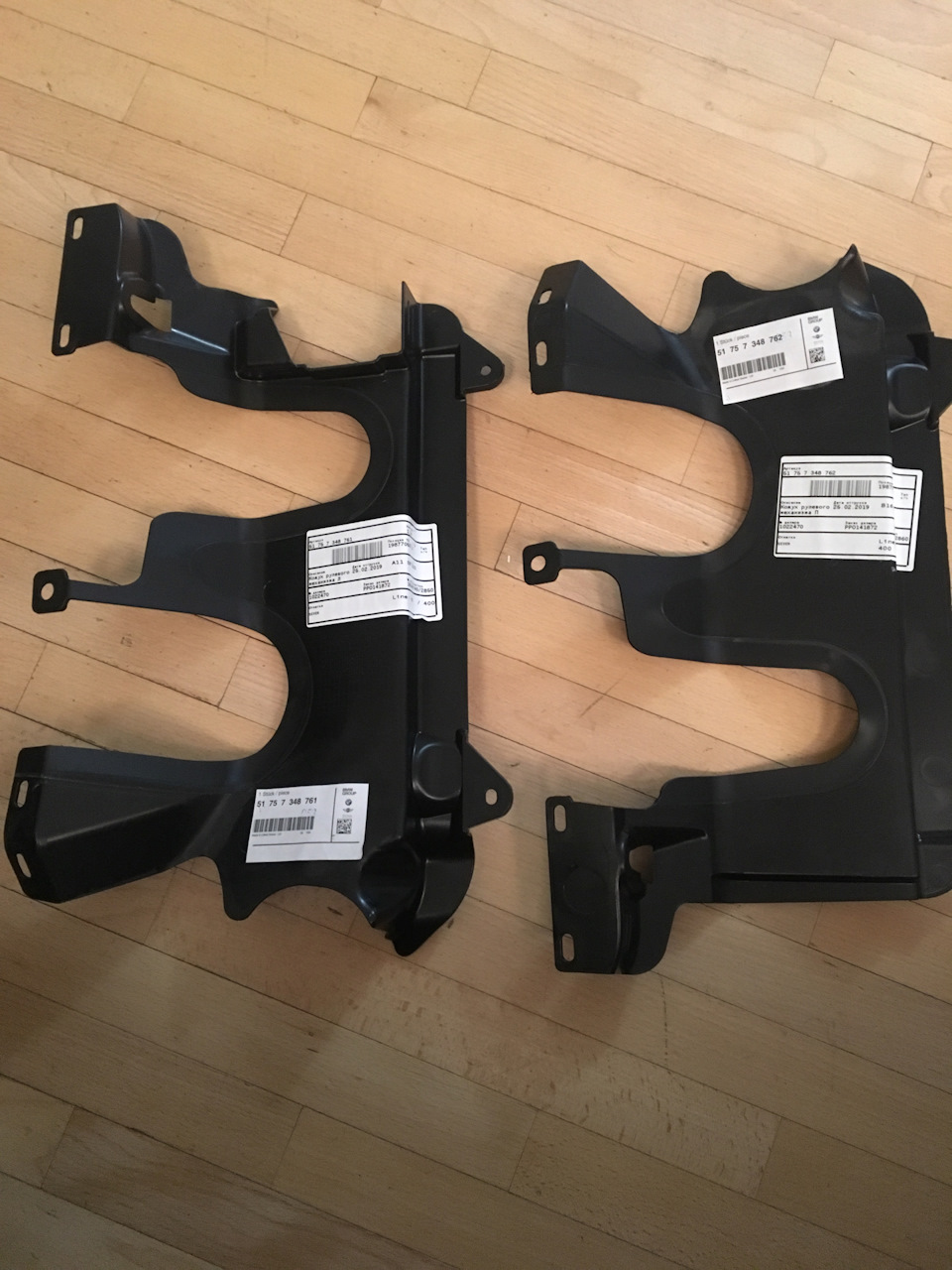 Закупил кожухи рулевого механизма и брызговики — BMW X3 (F25), 2 л ...