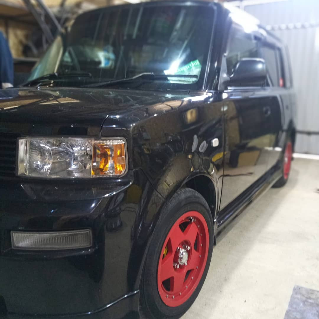 Весенний стиль — Toyota bB (NCP30), 1,3 л, 2001 года | шины | DRIVE2