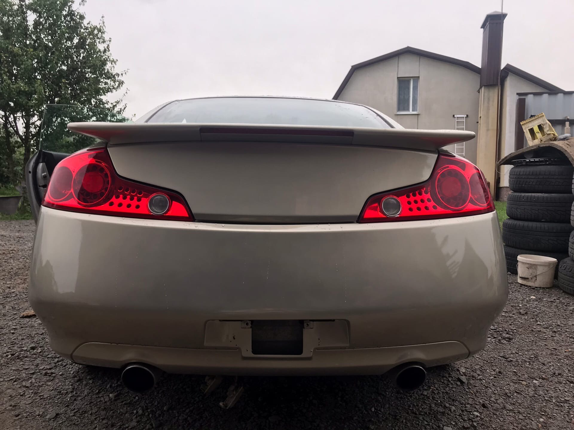 •8• Spoiler original g35 coupe — Infiniti G35 Coupe, 3,5 л, 2003 года ...