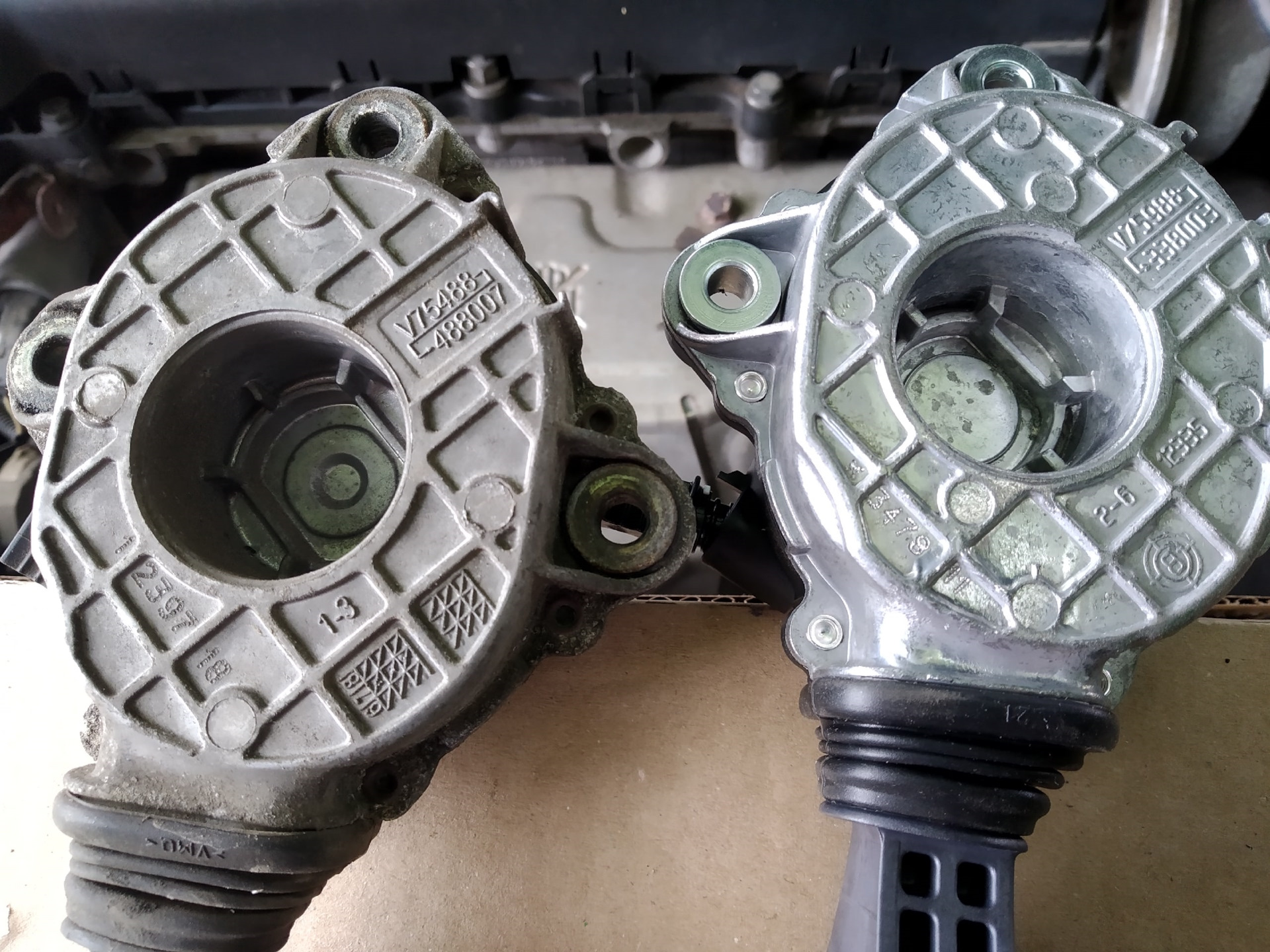 Замена гитары (фрикционного колеса помпы) — Peugeot 308 (1G), 1,6 л ...