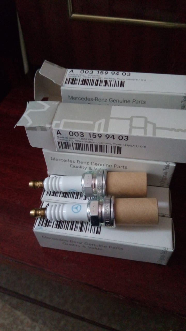 Свечи A0031599403 — Mercedes-Benz E-Class (W210), 3,2 л, 2000 года ...