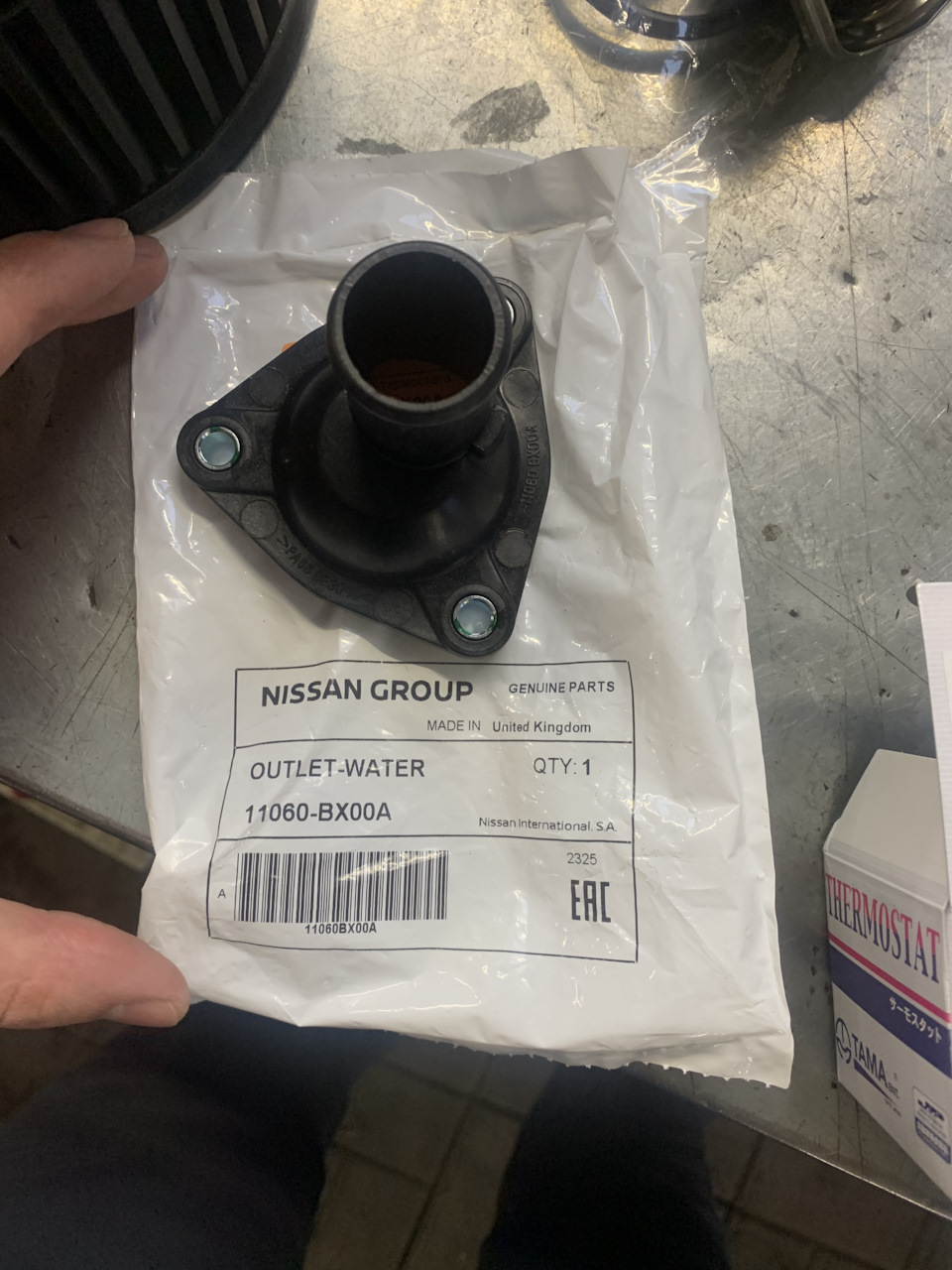 195 000 термостат 88” — Nissan Micra (K12), 1,2 л, 2004 года | визит на ...