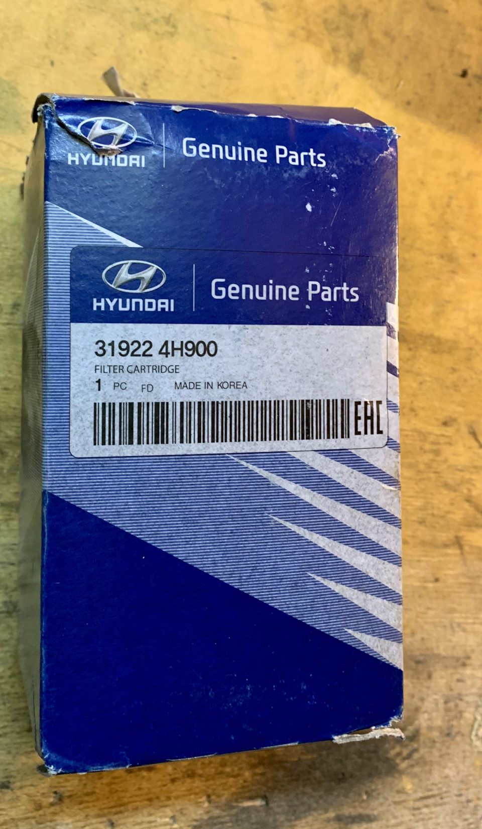 319224H900 Топливный фильтр двигателя KIA HYUNDAI | Запчасти на DRIVE2