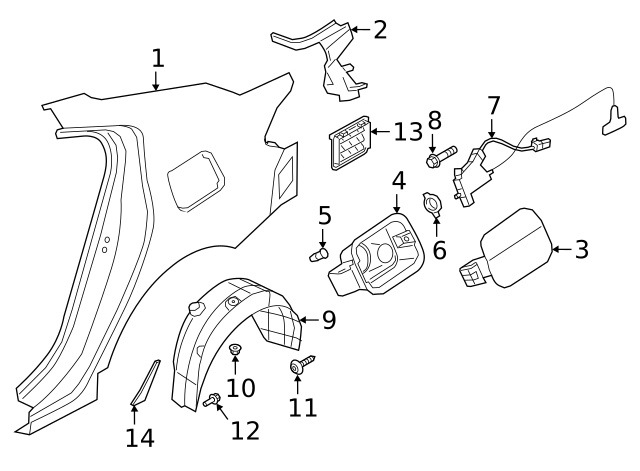 1420608250B ФИКСАТОР ЗАЩИТНОЙ ПАНЕЛИ РЕШЕТКИ РАДИАТОРА KIA HYUNDAI ...