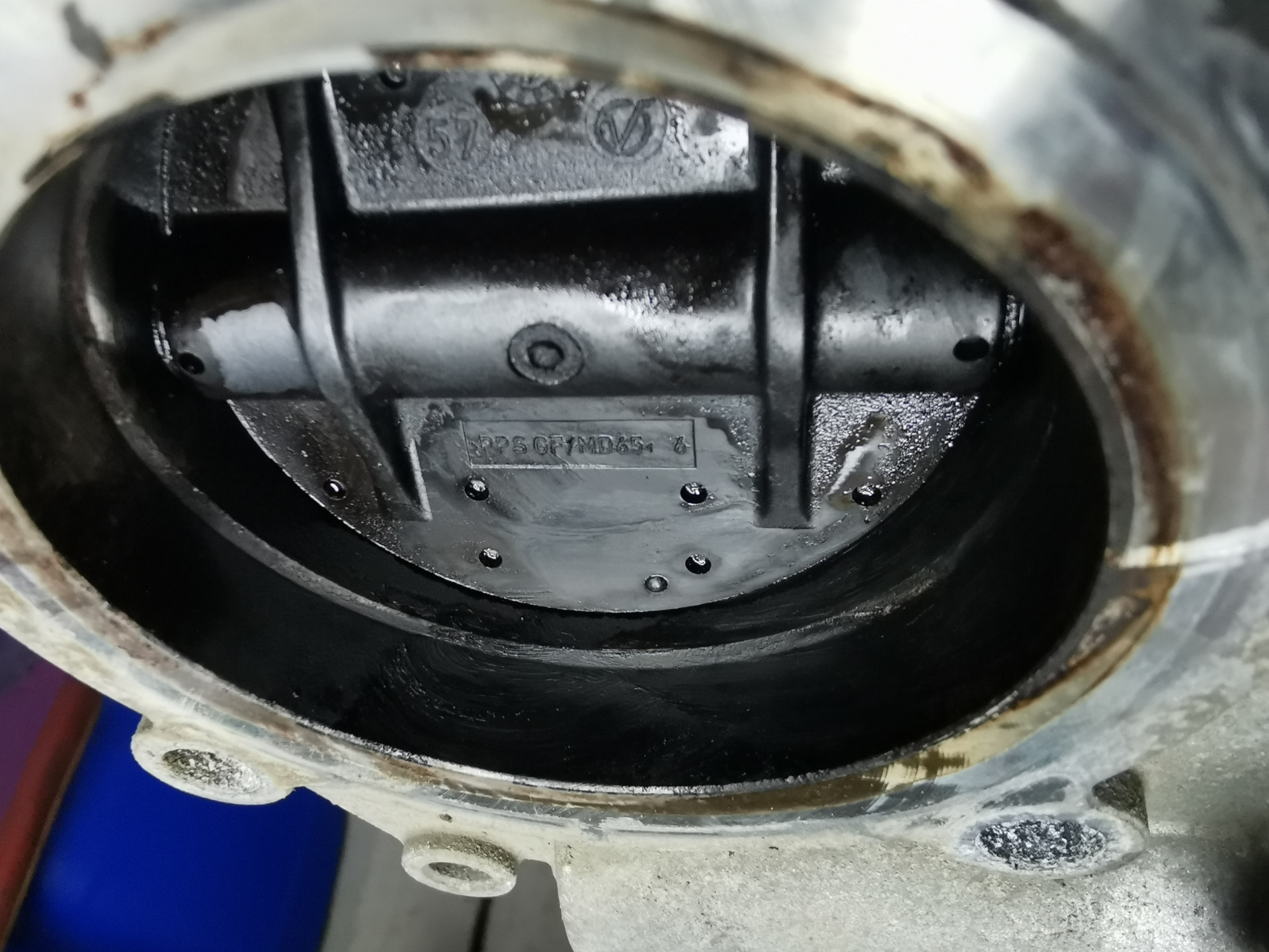 Замена помпы, мойка дроссельной и смазка — Skoda Octavia A7 Mk3, 1,8 л ...