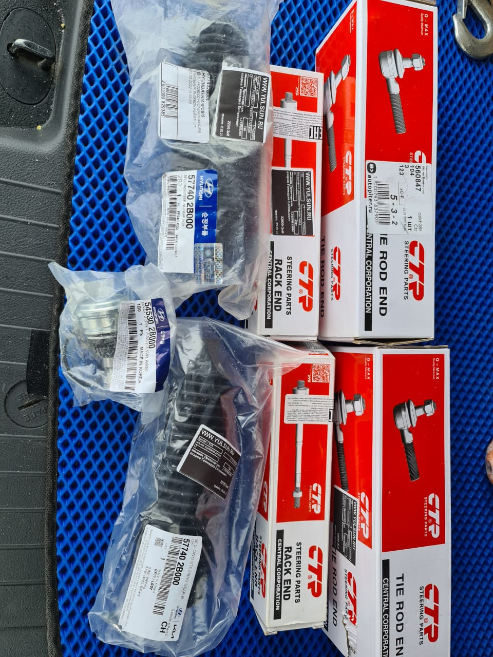 Мелкий ремонт подвески после русских дорог — Hyundai Santa Fe (2G), 2,7 ...