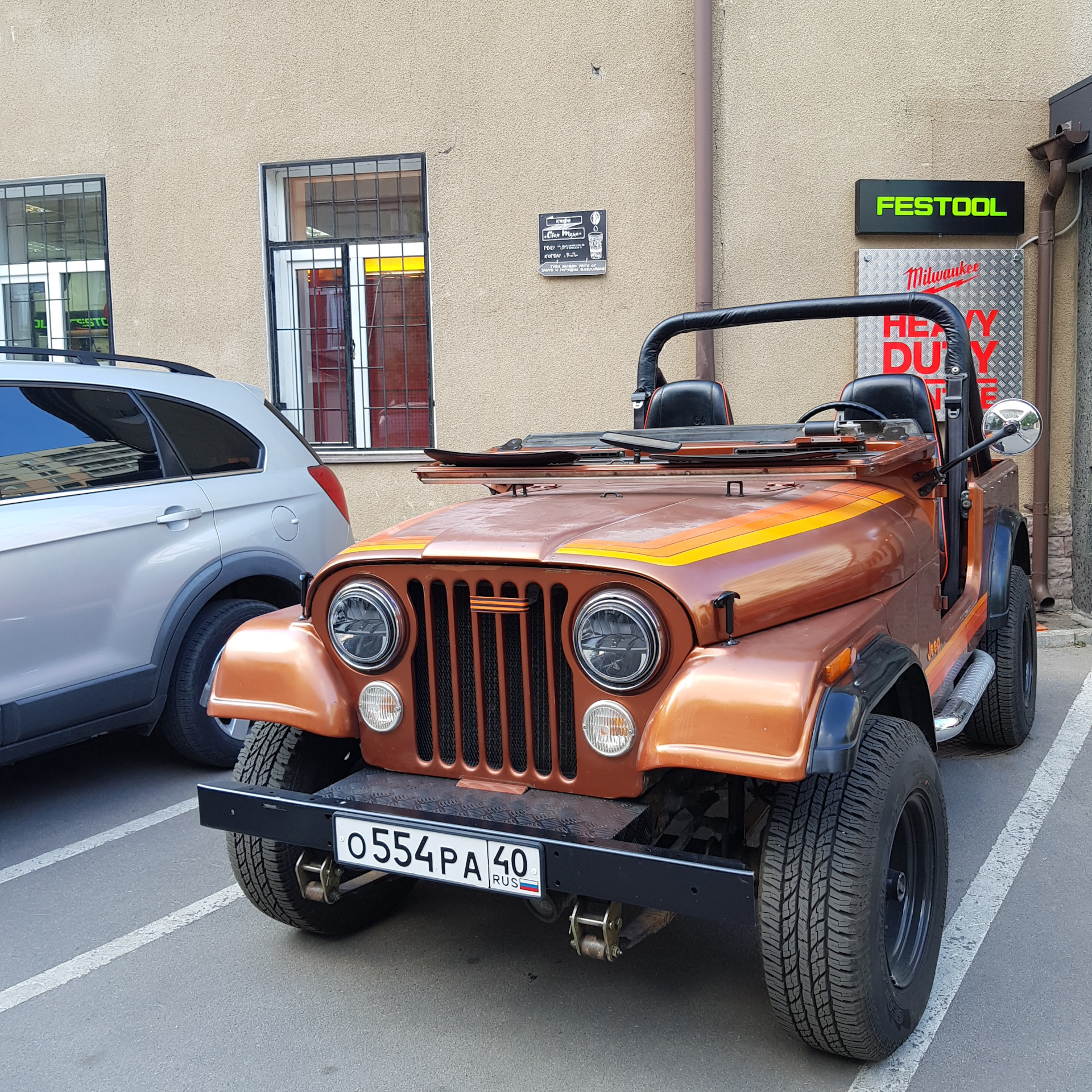 Новый каркас безопасности типа "Семейник" — Jeep CJ, 4,2 л, 1985 года | стайлинг | DRIVE2
