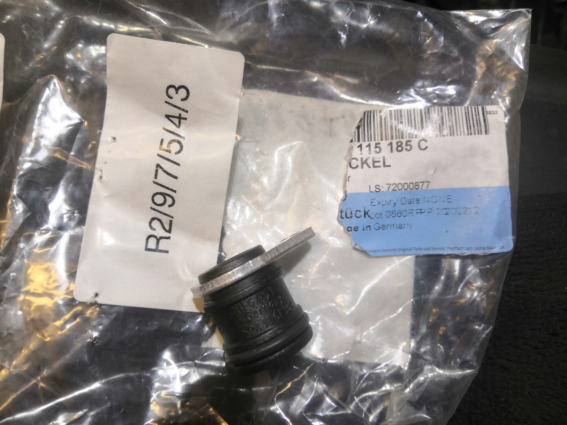 Найден виновник течи в развале 3.0 TDI CJGA — Audi Q7 (1G), 3 л, 2011 ...