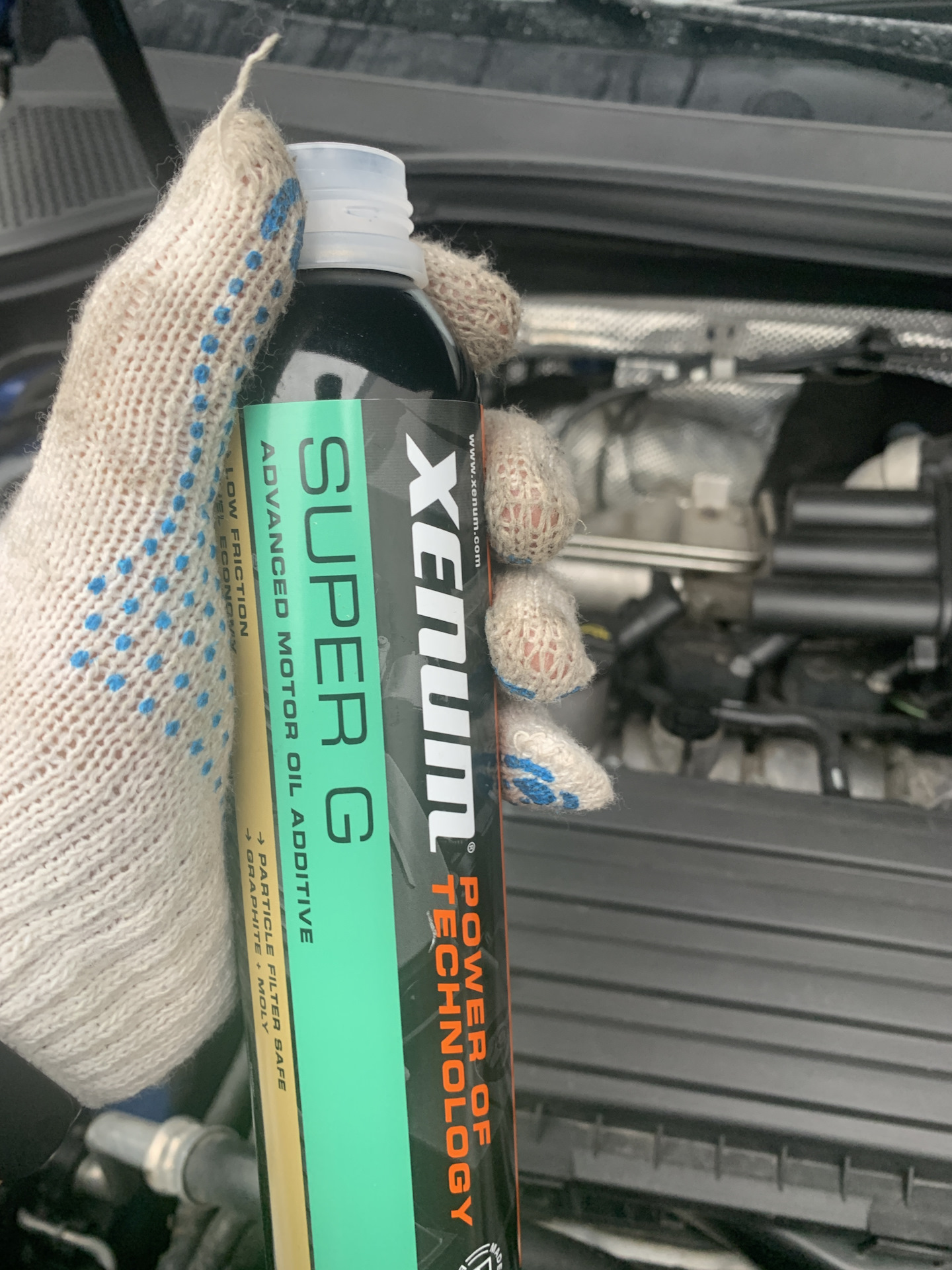 Залил присадку. — Volkswagen Tiguan (2G), 1,4 л, 2018 года | расходники | DRIVE2