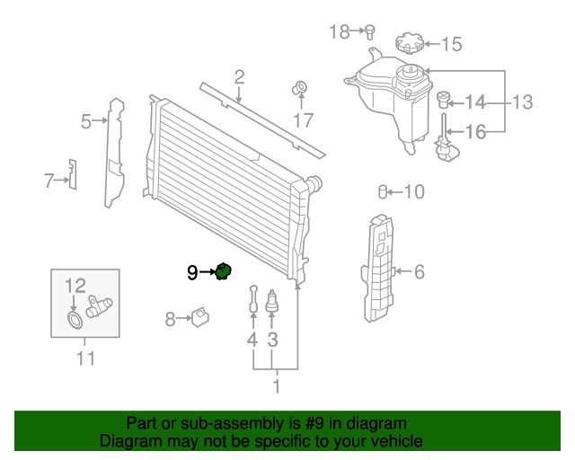17117805310 Резинометаллический шарнир BMW | Запчасти на DRIVE2