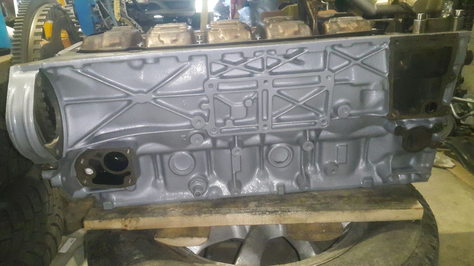 Покраска блока m104 мерседес w140 — Mercedes-Benz S-Class (W140), 3,3 л ...