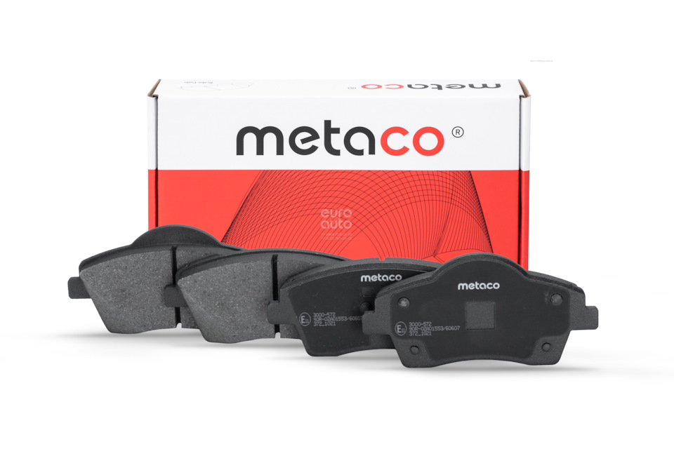 3000572 Колодки тормозные передние METACO | Запчасти на DRIVE2