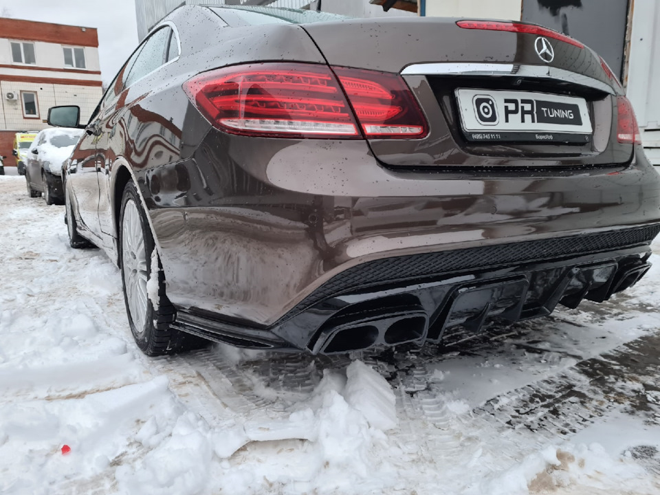 w207 дифф Brabus style готов — PR-Tuning на DRIVE2