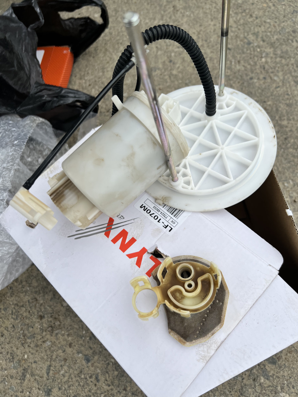 7702448050 Фильтр топливный TOYOTA LEXUS | Запчасти на DRIVE2