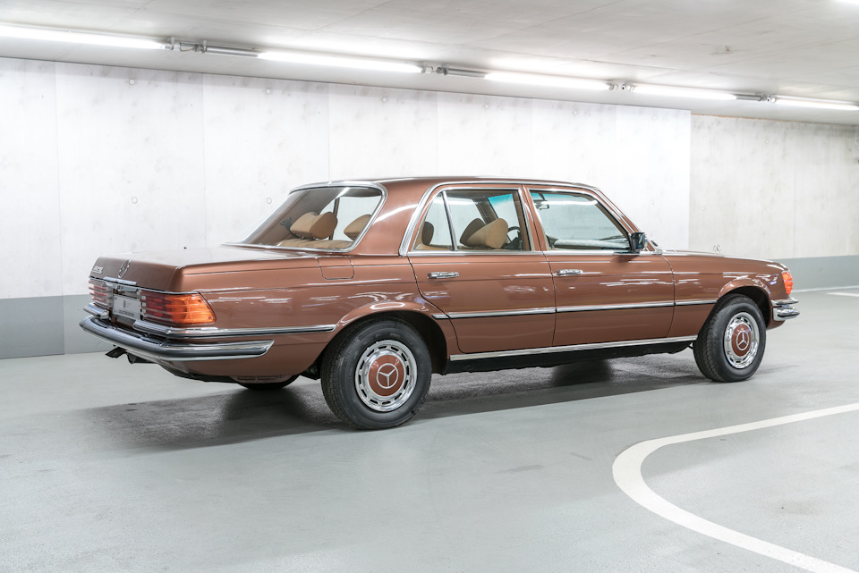 Вдохновляющий сток — Mercedes-Benz S-Class (W116), 2,8 л, 1976 года ...