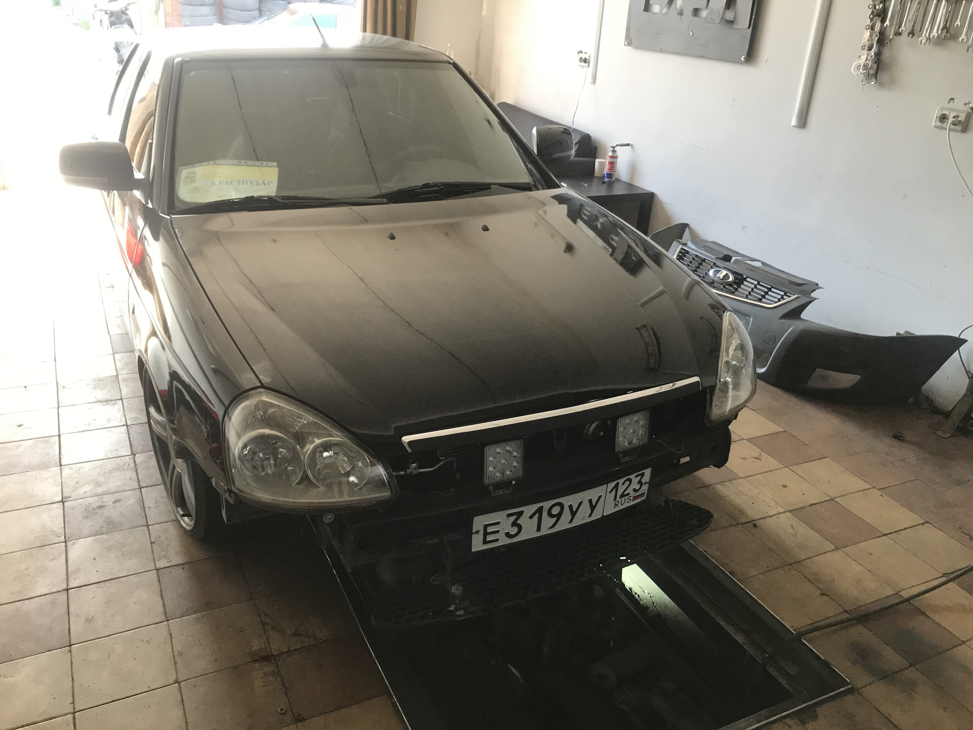 Замена сайлентблоков передней подвески — Lada Приора седан, 1,6 л, 2013 ...