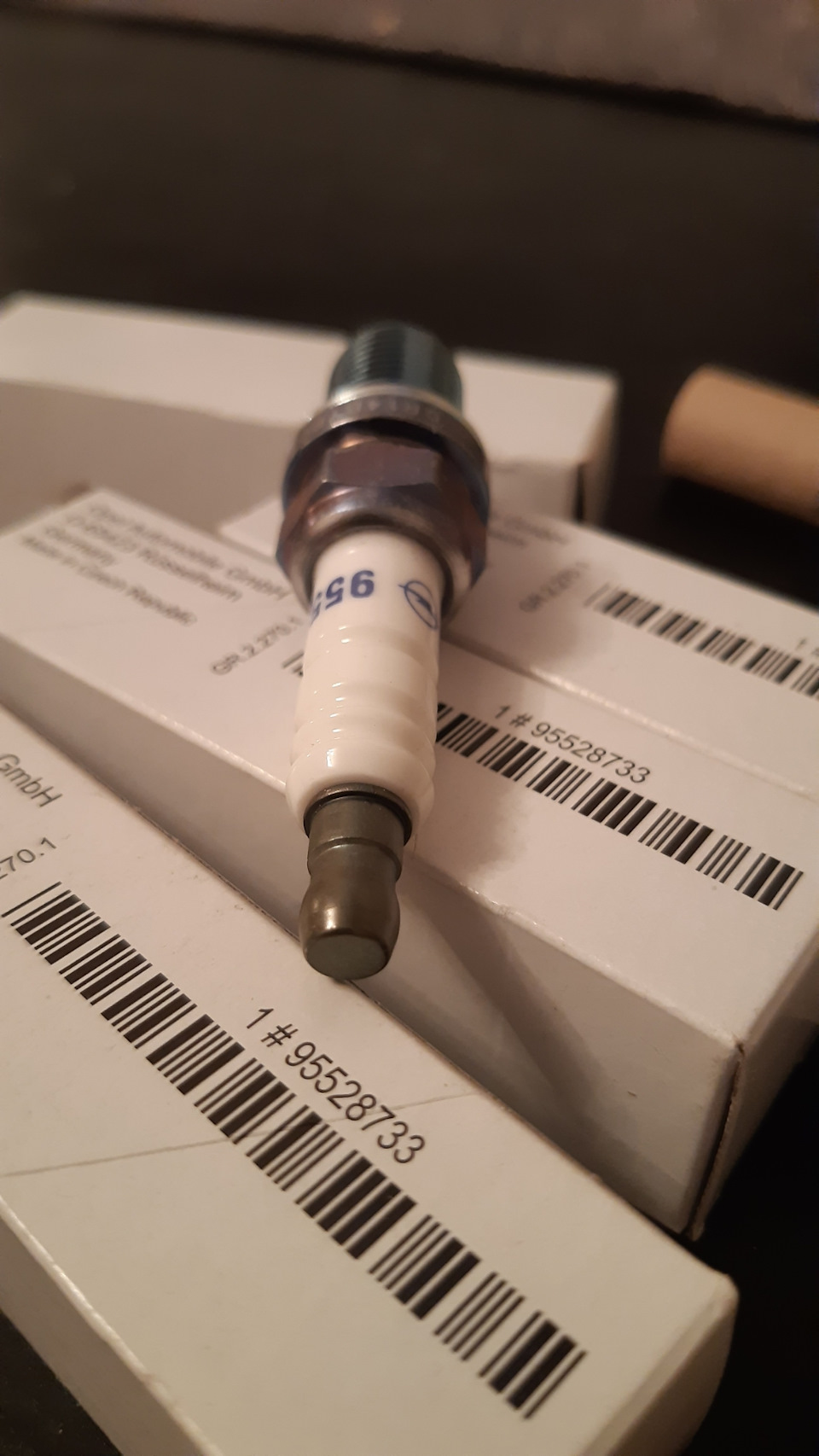 Свечи зажигания Opel #95528733 — Opel Astra J, 1,4 л, 2012 года ...