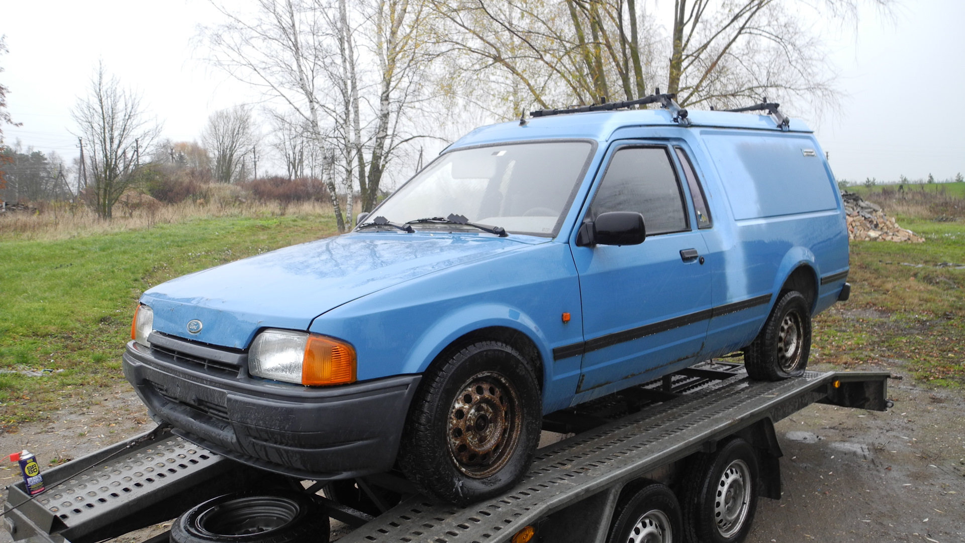 Ford Escort Mk4 1.8 дизельный 1990 | Express 1.8D на DRIVE2