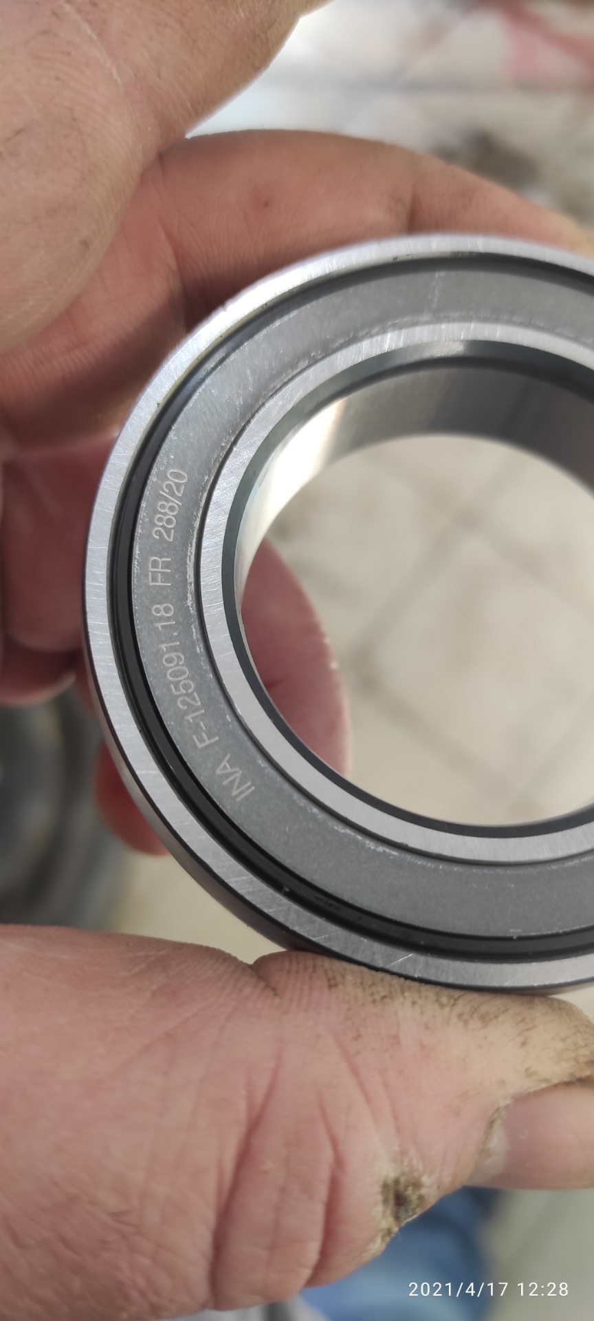 Подшипники ступицы и подвесной. — Ford Fusion, 1,6 л, 2008 года | визит ...