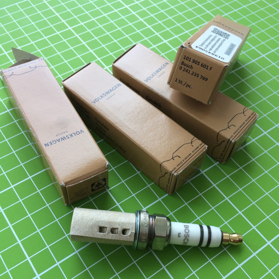 101905601F Свеча зажигания LongLife VAG | Запчасти на DRIVE2