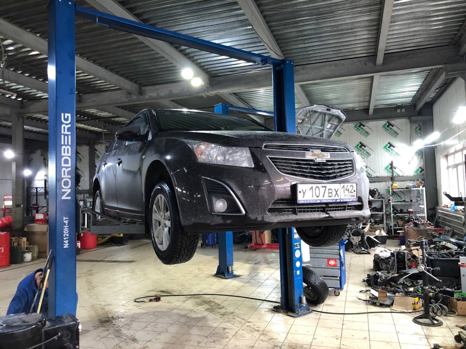 Замена задних суппортов, адаптация АКПП — Chevrolet Cruze Station Wagon ...