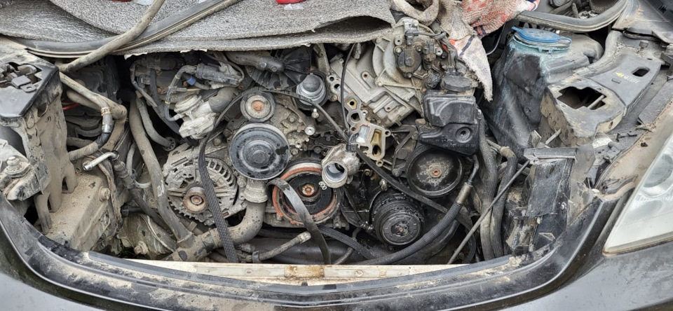 #8 Очередное ремонтное — Mercedes-Benz S-Class (W221), 5,5 л, 2008 года ...