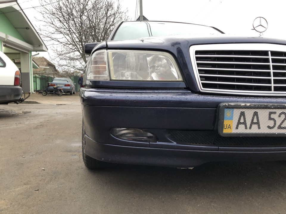 Установил противотуманки))) — Mercedes-Benz C-Class Estate (S202), 2,2 ...